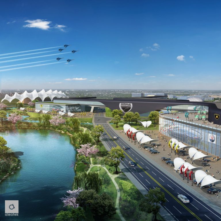 Comprehensive Planning of Changde Airport City | aleatek studio