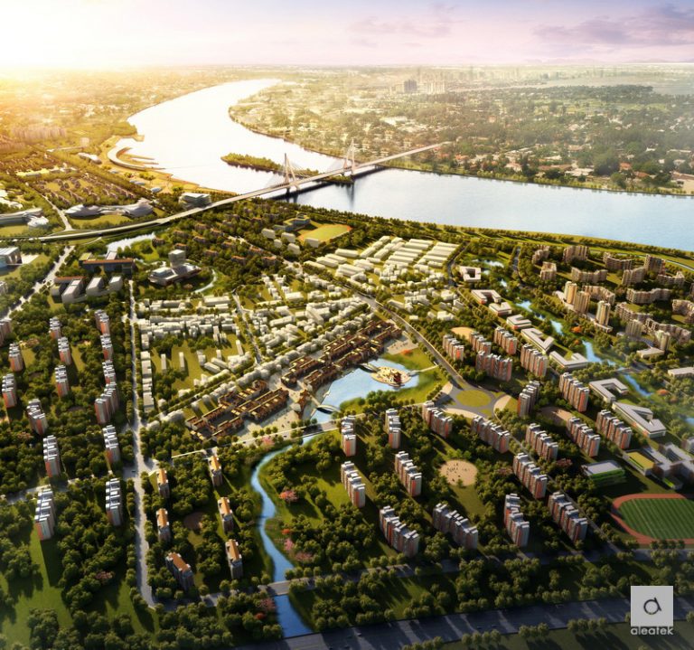 Comprehensive Planning of Changde Airport City | aleatek studio